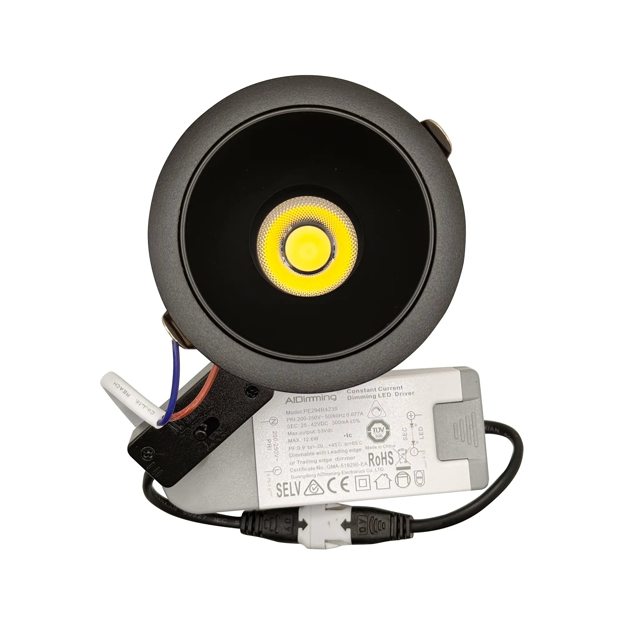 LED Spot Light -Dimmable 3CCT 3000K+4000K+6500K-12W-DIE Casting-Alumin ...