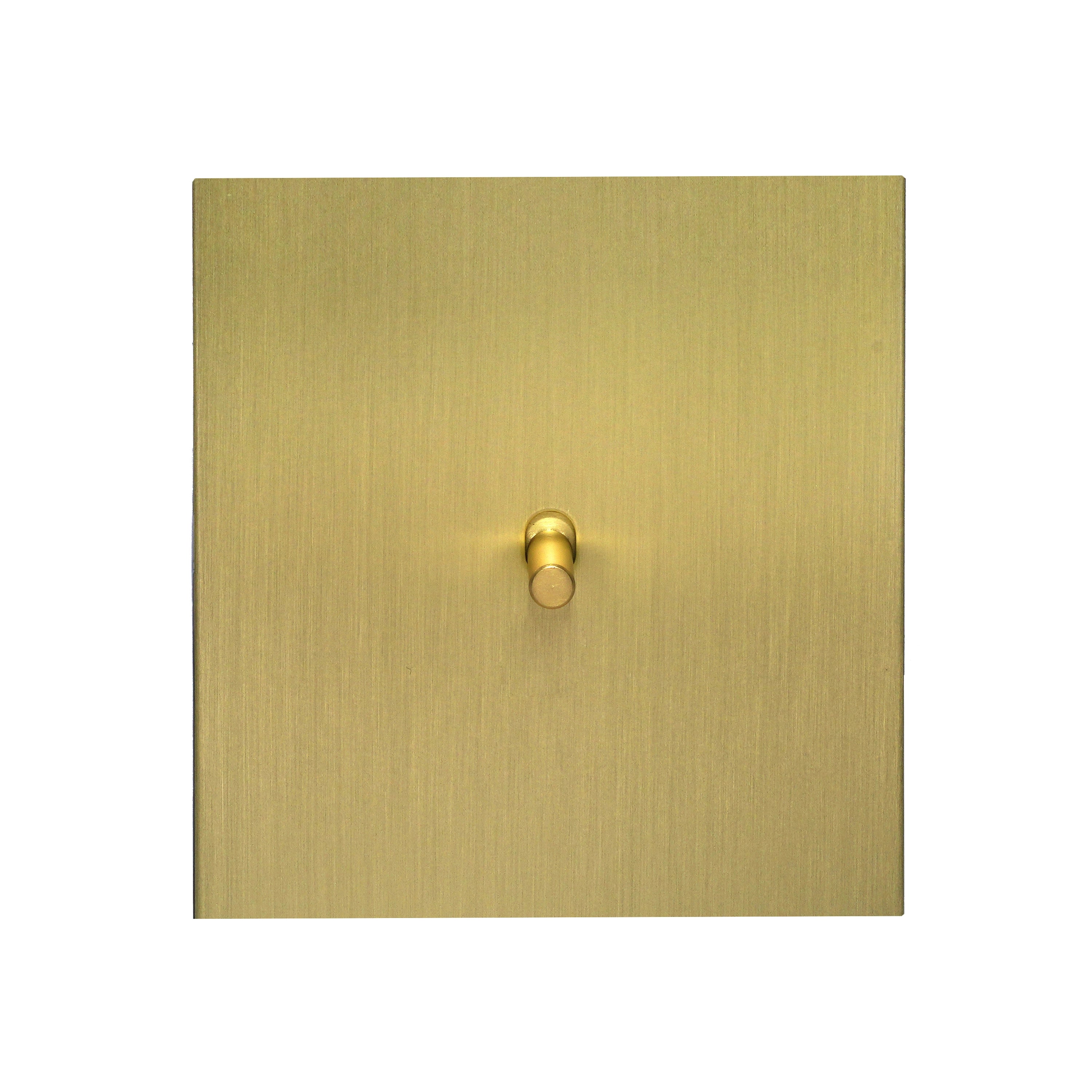 1 Gang 2 Way Switch – Plain Toggle – Stainless Steel / Copper ...